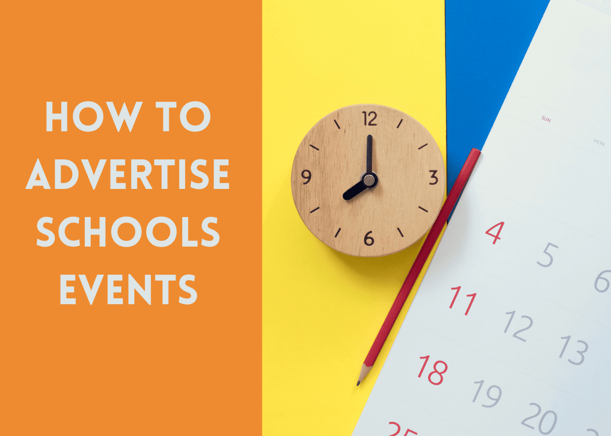 How to Advertise School Events
